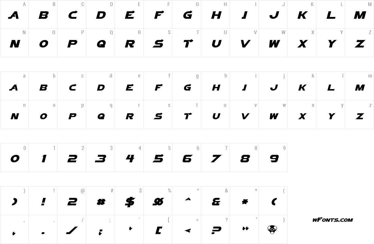 Vector Sigma Font | wfonts.com - download free