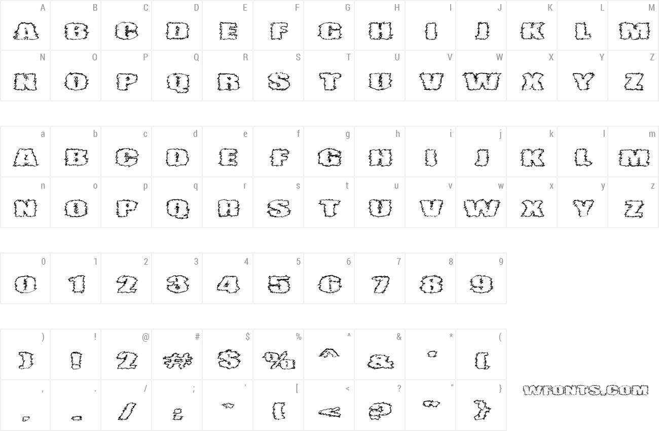 VTC Angora Chik Font | wfonts.com - download free