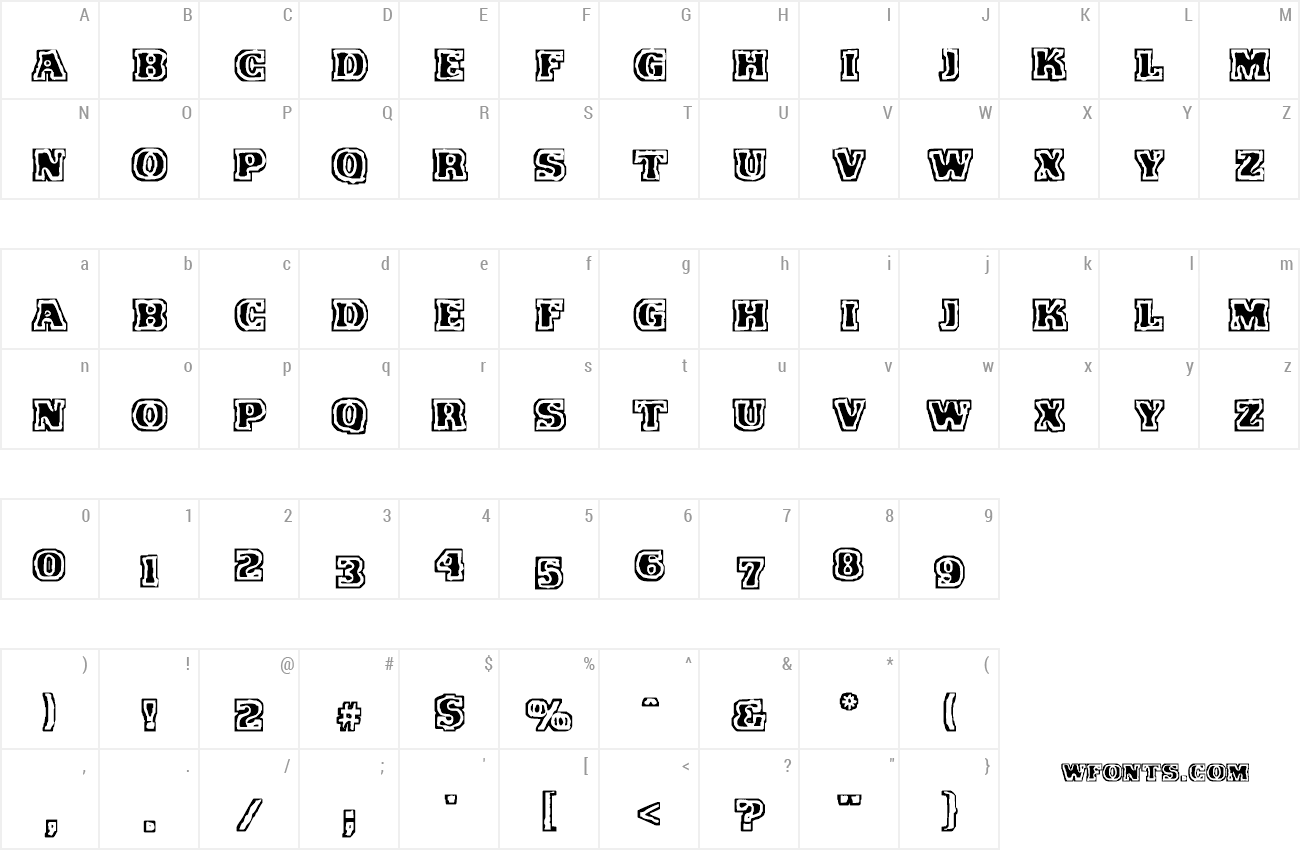 VTC Funkinfrat Font | wfonts.com - download free