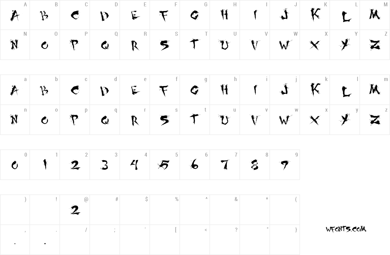 Shoguns Clan Font | wfonts.com - download free