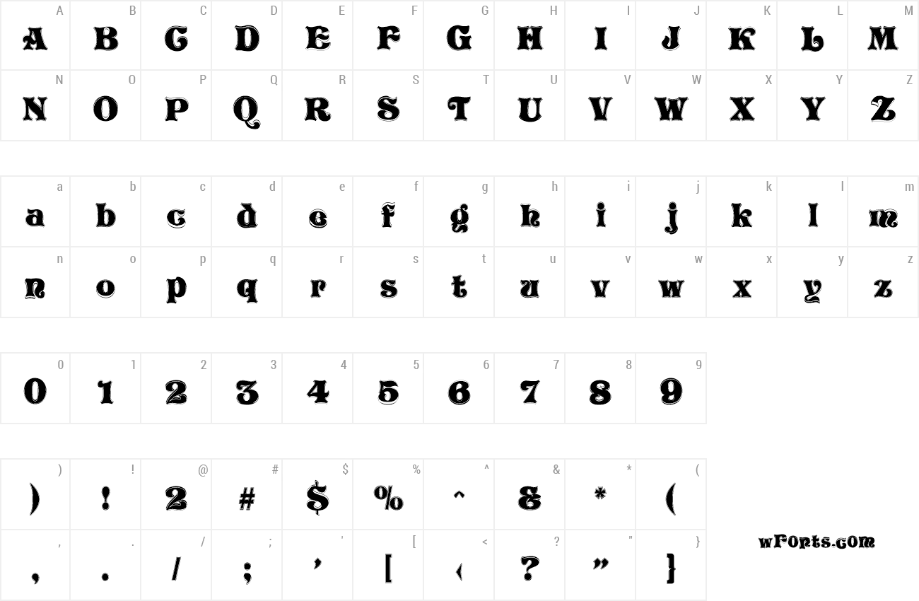 Vivian Font | wfonts.com - download free