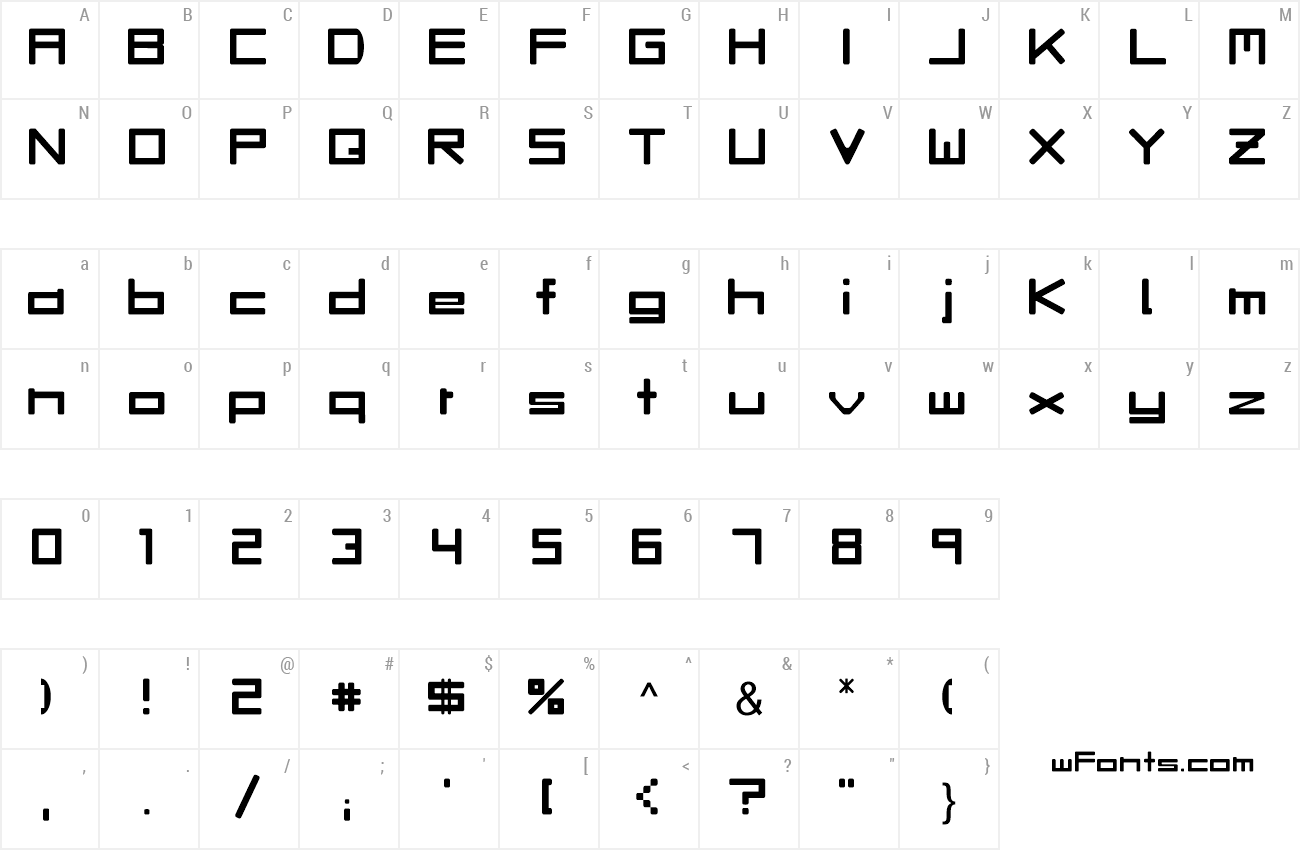 Download Free Font Rave