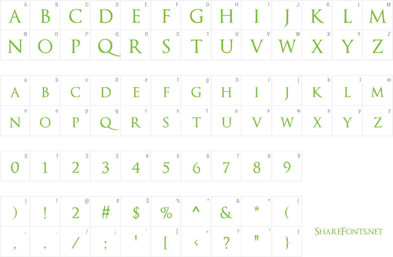 Download Free Font Optimus Princeps