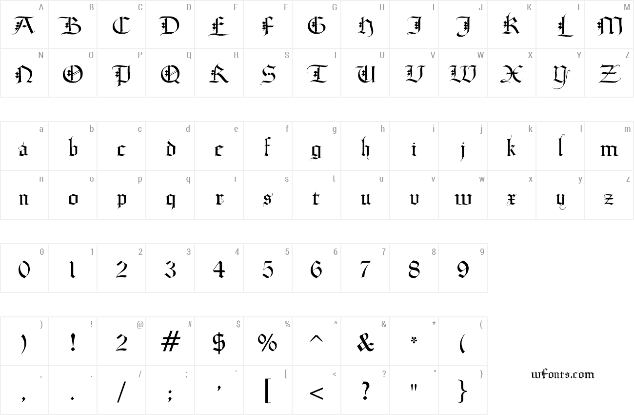 Download Free Font Diamond Gothic