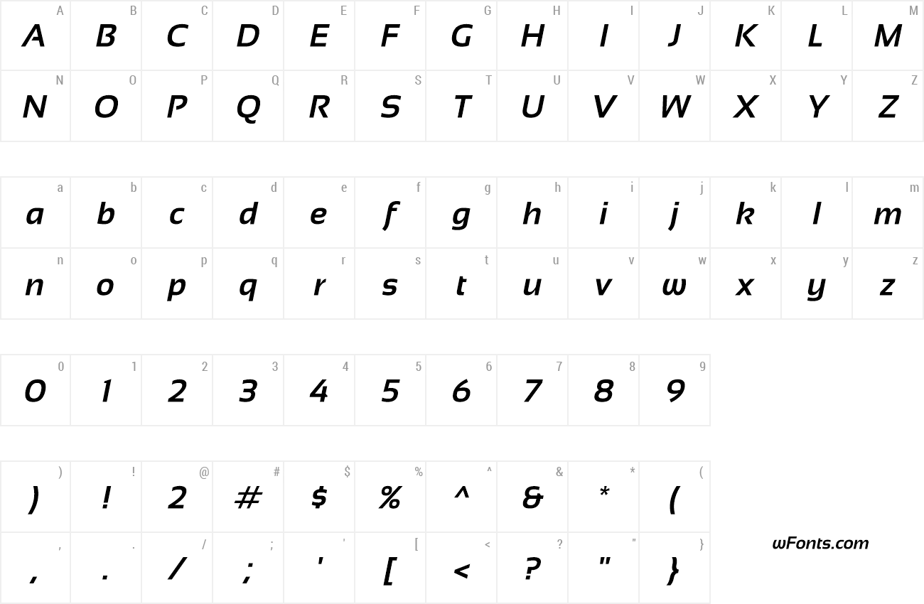 Sansation Font | wfonts.com - download free