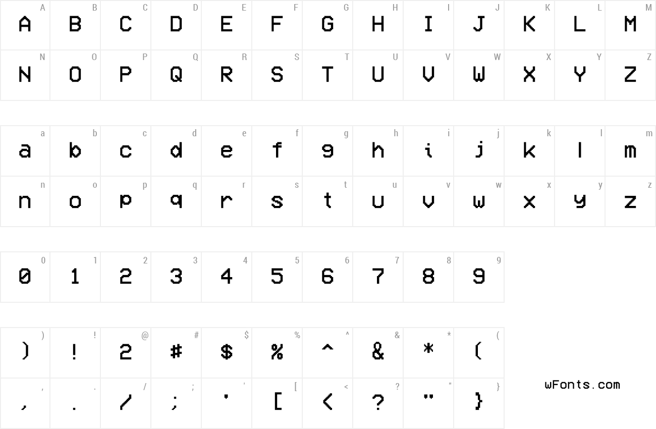 Download Free Font VCR OSD Mono