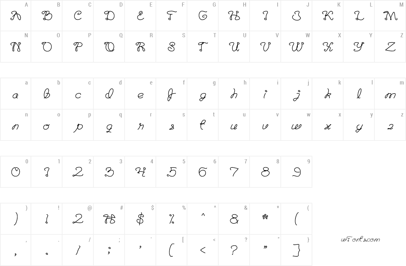 The Good Life Font | wfonts.com - download free