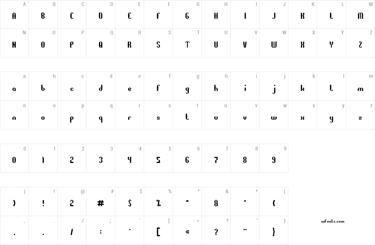 All Around The World Font | wfonts.com - download free