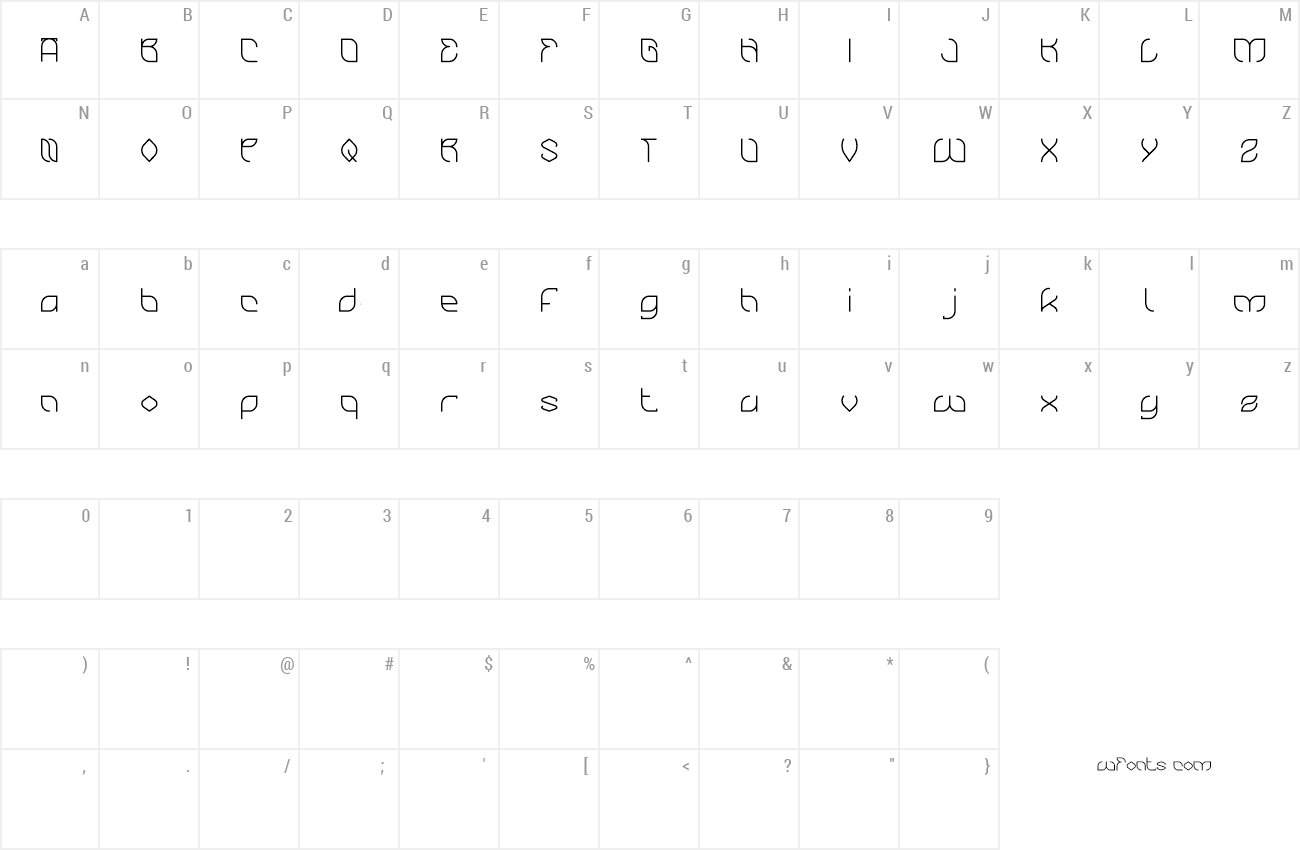 Bamboo Chopsticks Font | wfonts.com - download free