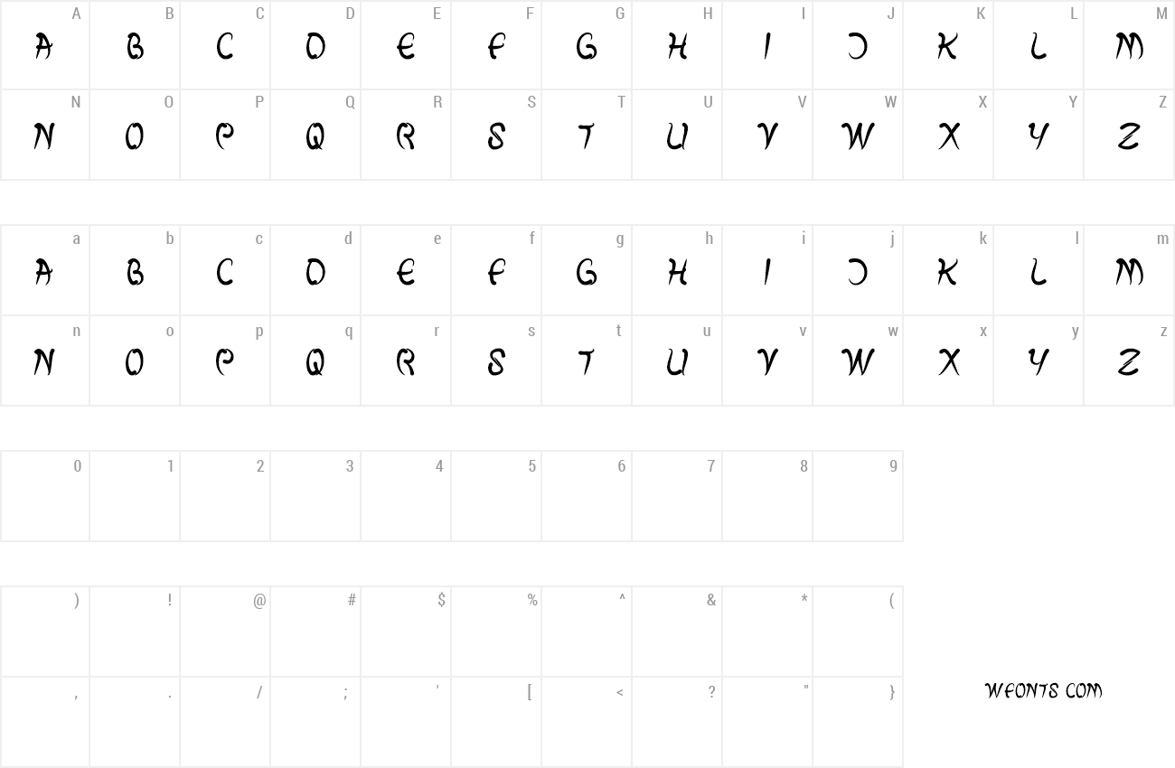 Fish Bone Font | wfonts.com - download free