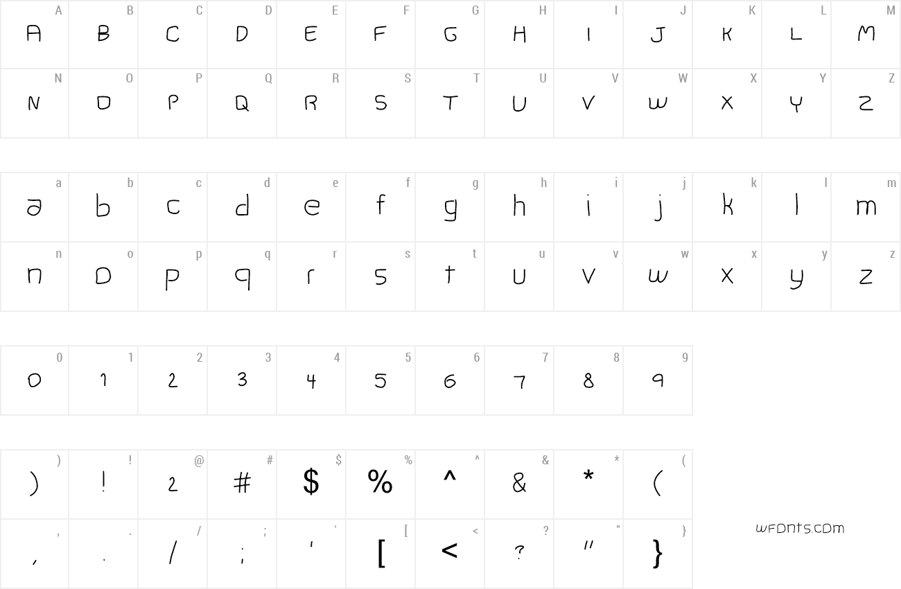 Download Free Font Black Pine Trees