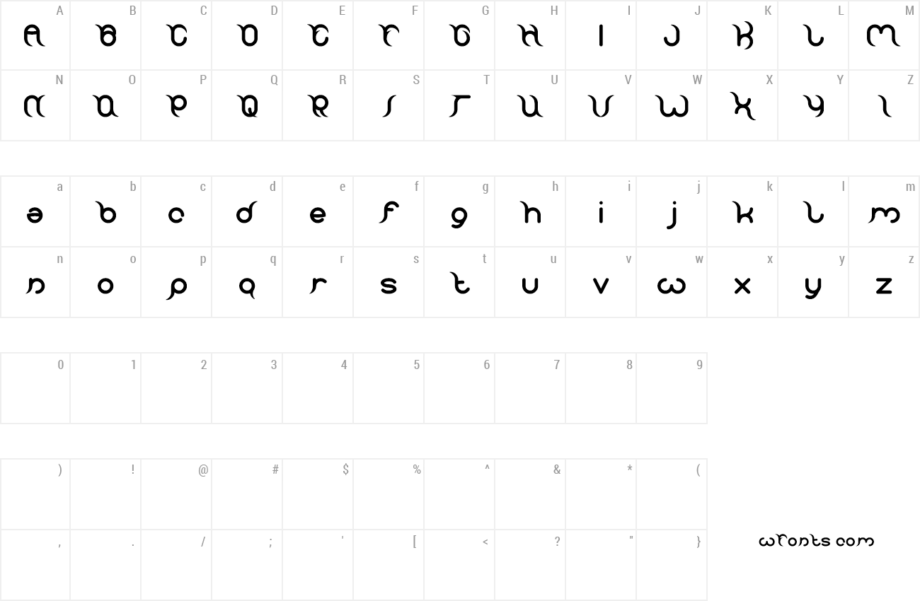 Frankenstein Monster Font | wfonts.com - download free