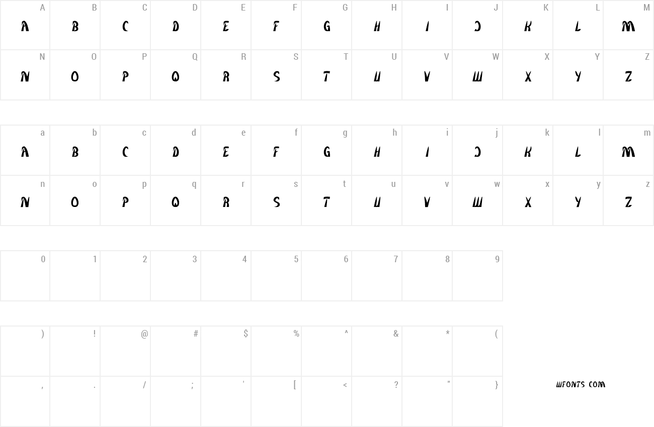 Frozen Ice Font | wfonts.com - download free