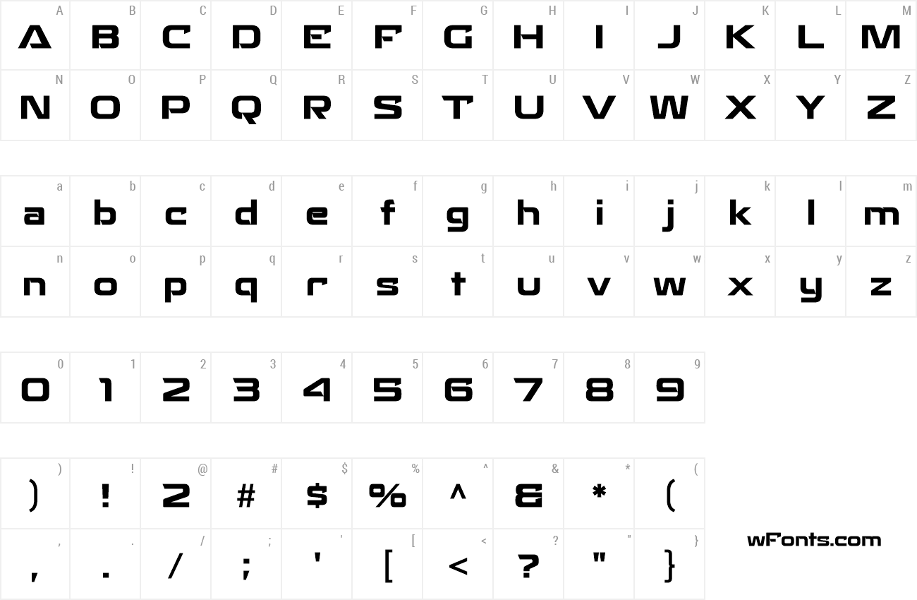 Recharge Font | wfonts.com - download free