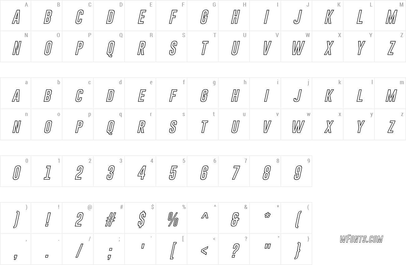 Gobold Font | wfonts.com - download free