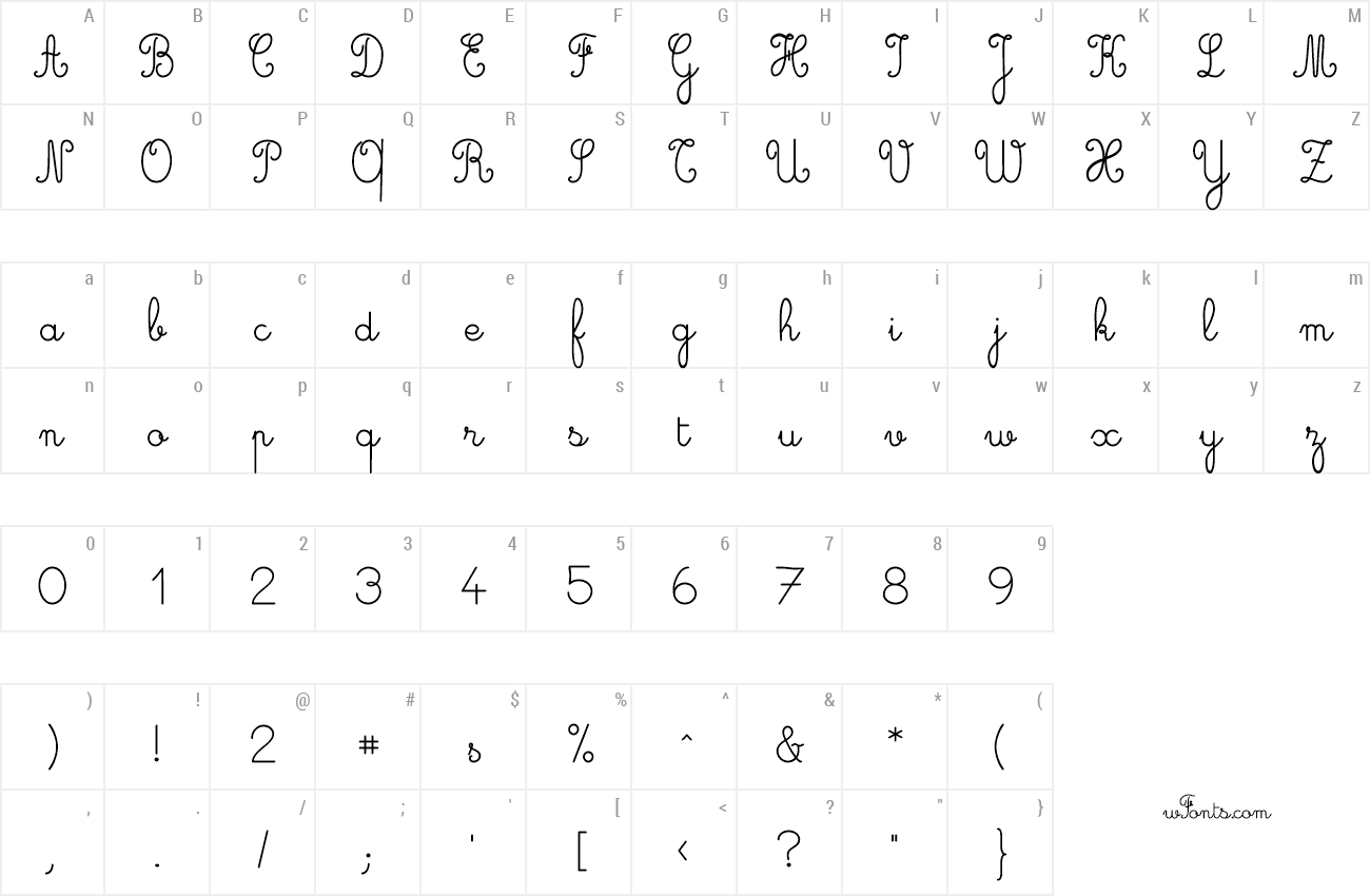 Cursive standard Font | wfonts.com - download free