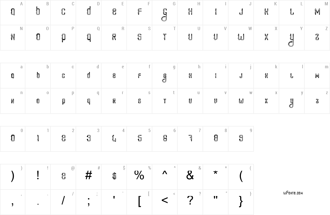 Poker Style Font | wfonts.com - download free