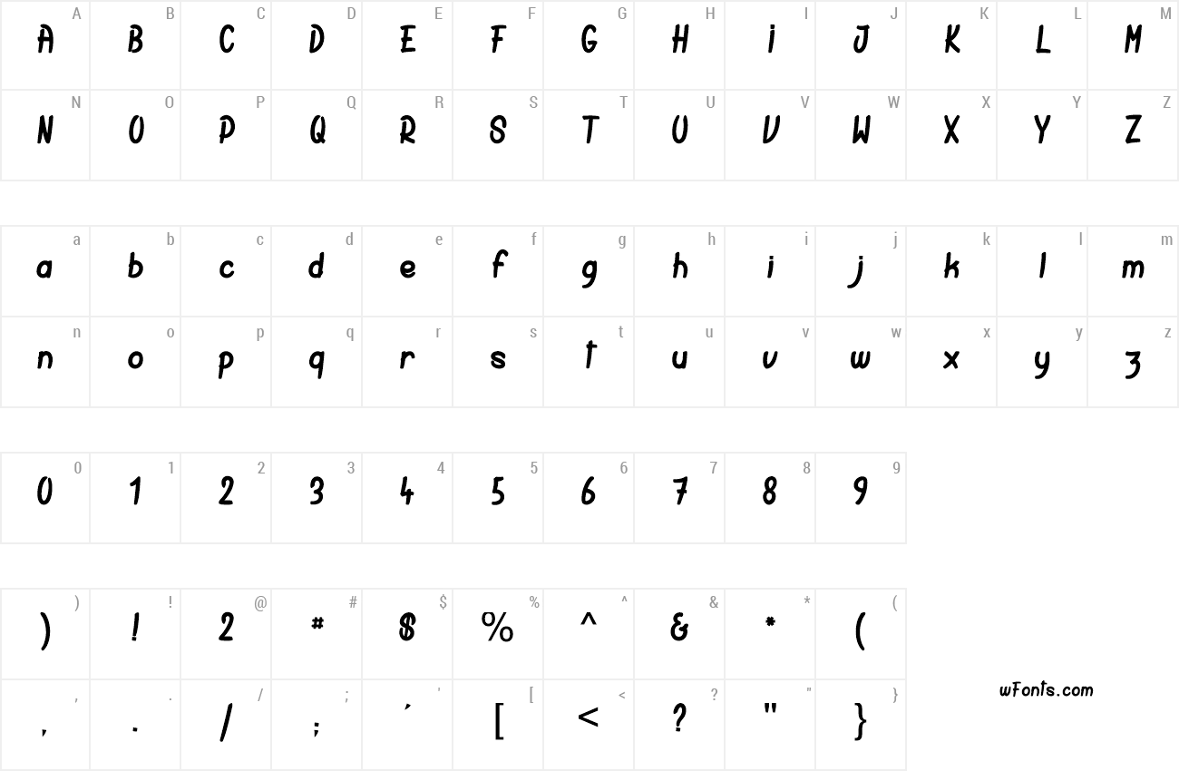 Rabbit Hole Font | wfonts.com - download free