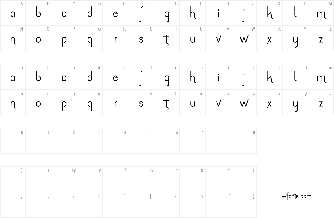 The Amazing Grace Font | wfonts.com - download free