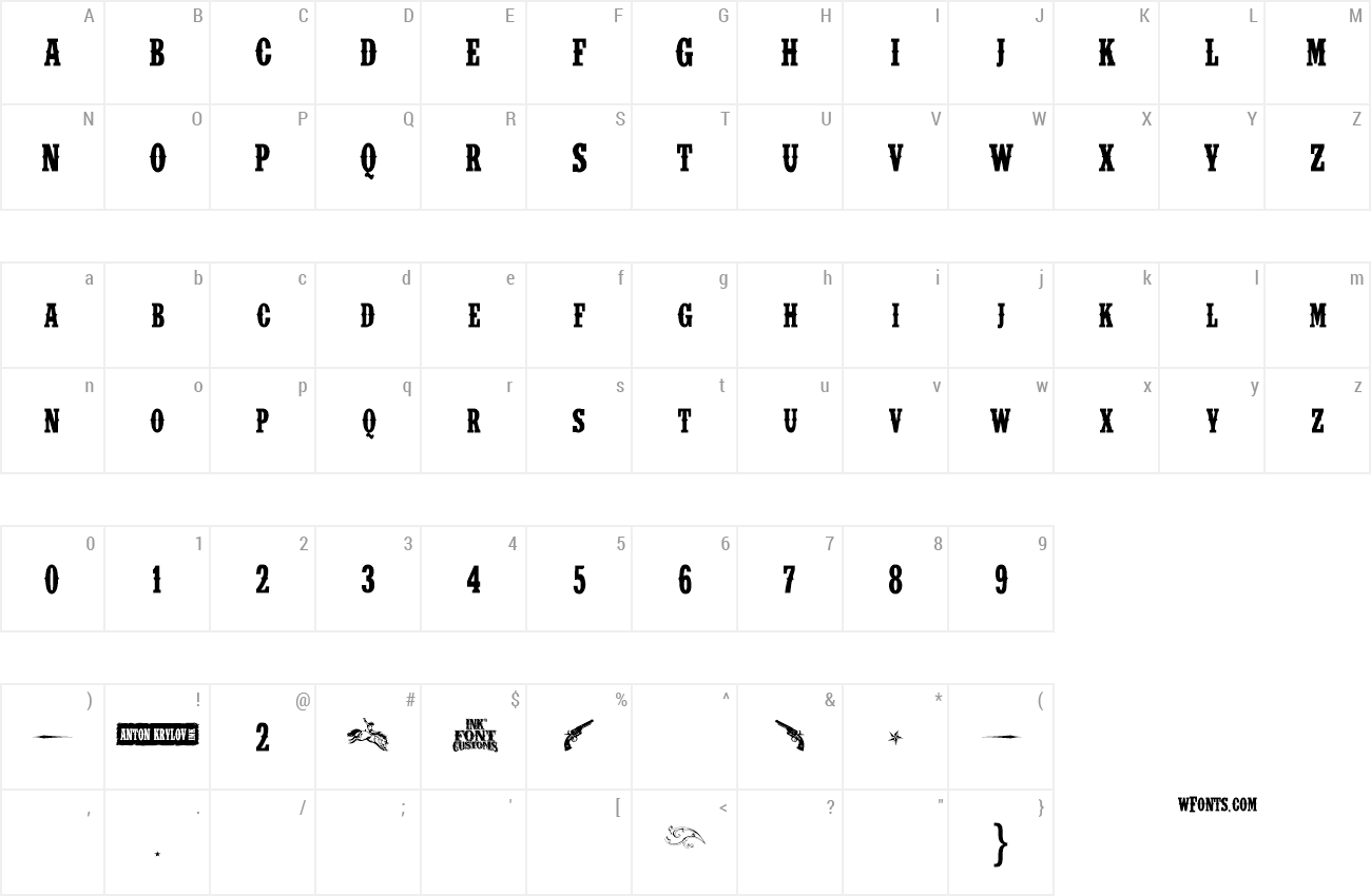 IFC Insane Rodeo Font | wfonts.com - download free