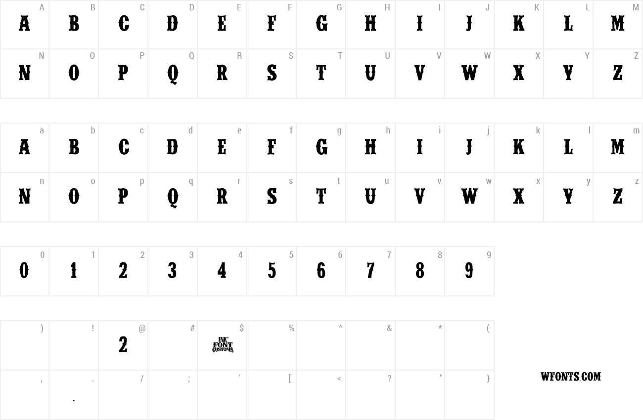 IFC Wild Rodeo Font | wfonts.com - download free