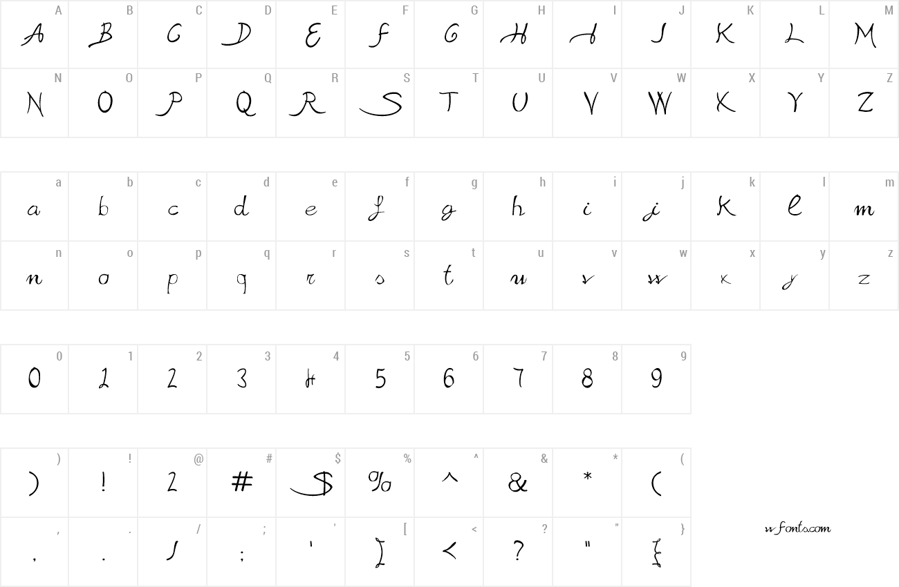 Download Free Font Sabrina