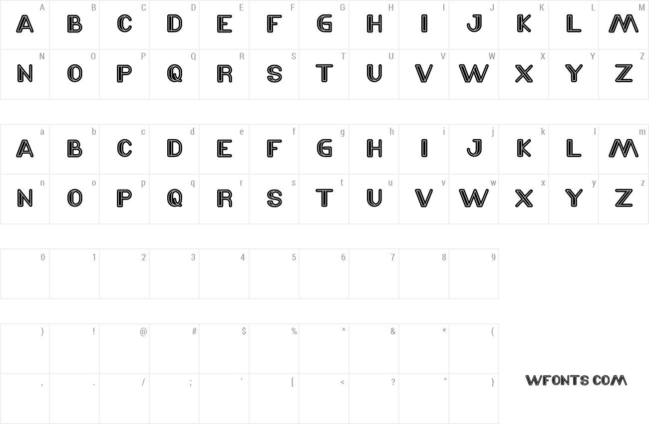 Laser Gun Font | wfonts.com - download free