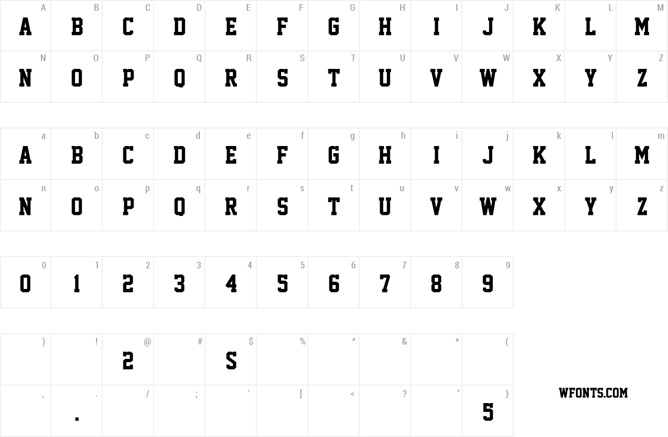 Academic M54 Font | wfonts.com - download free