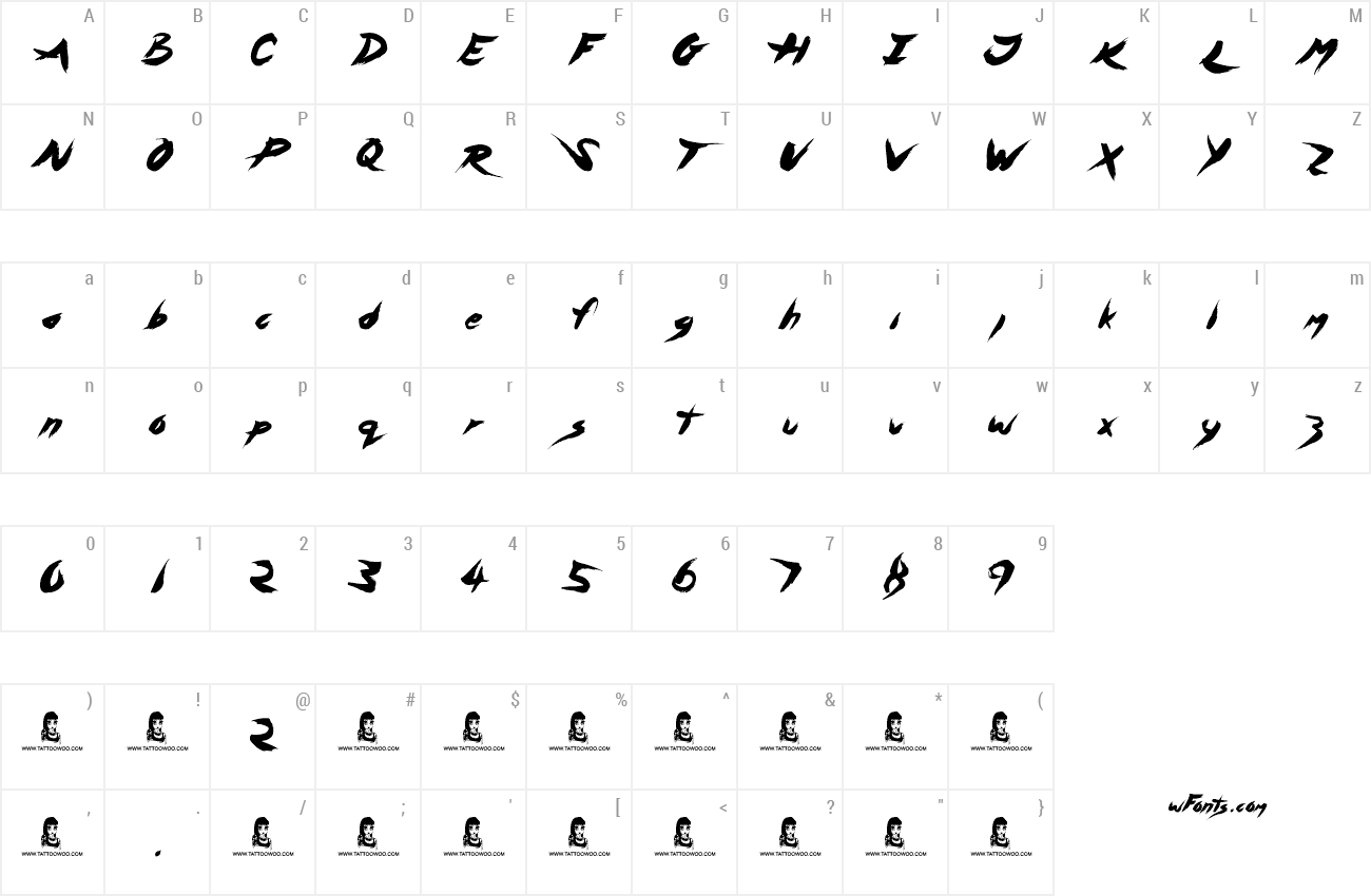 Asylum Mansion Font | wfonts.com - download free