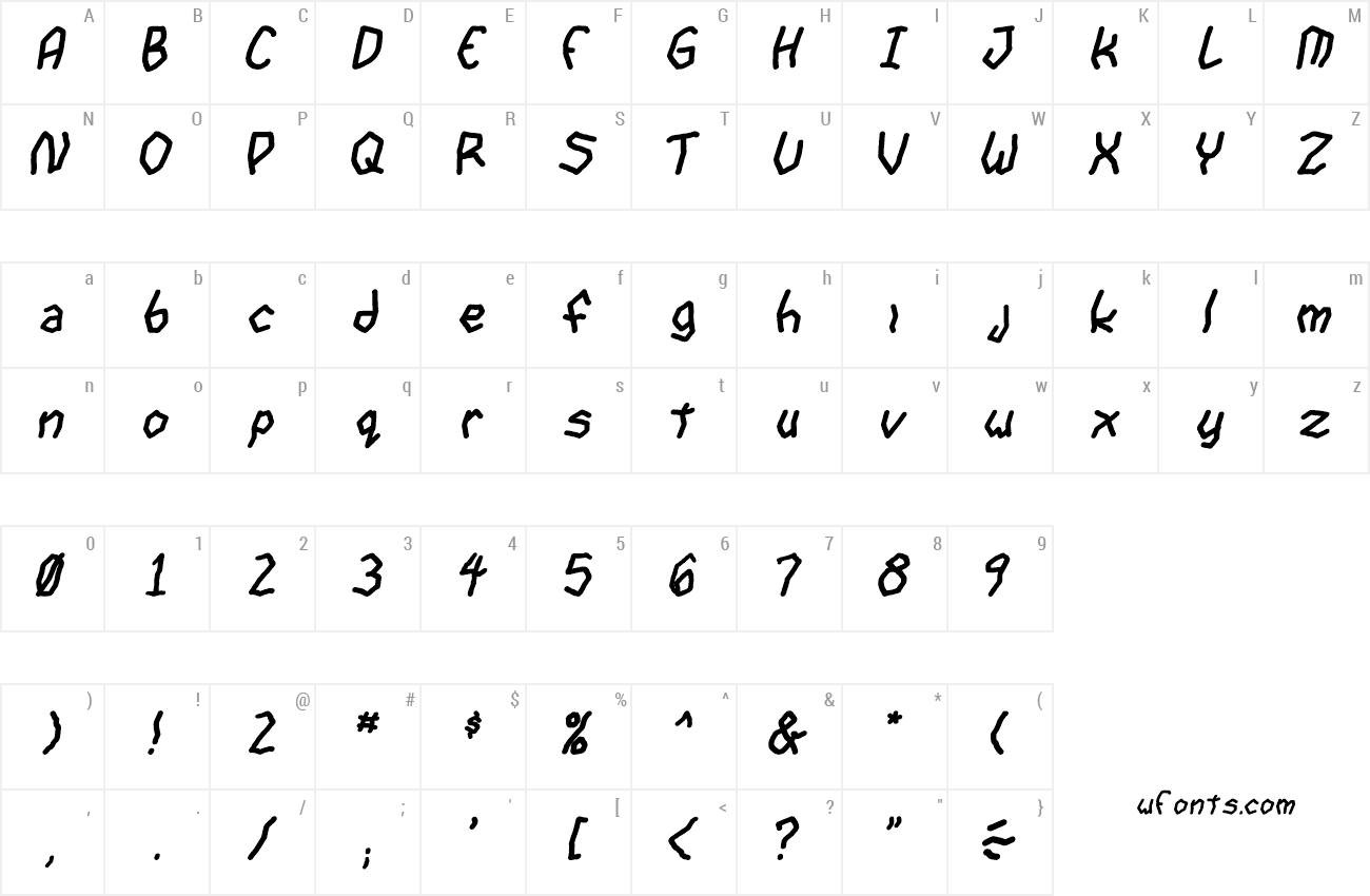 goon spectre TBS Font | wfonts.com - download free