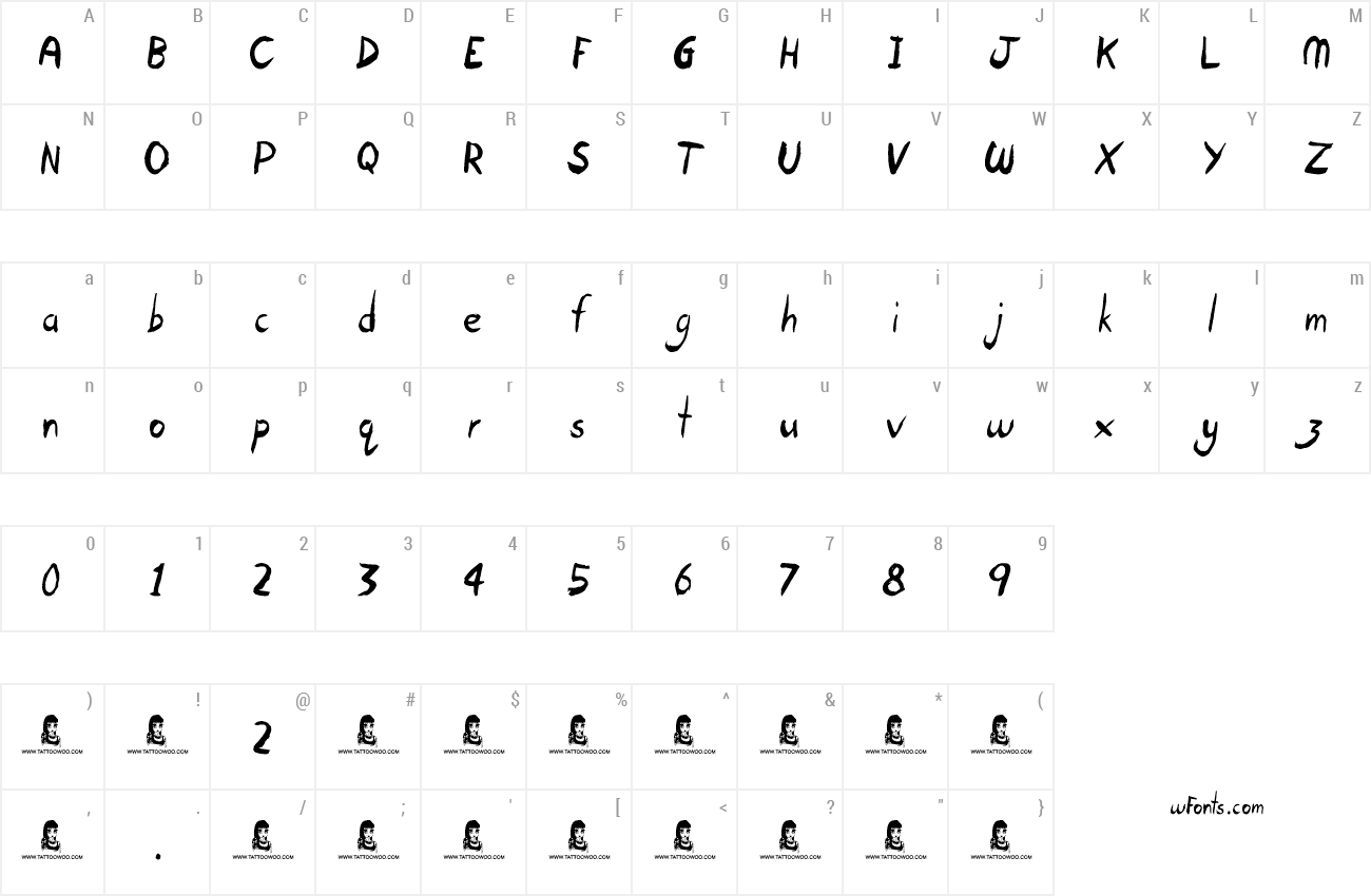 Open Hours Font | wfonts.com - download free