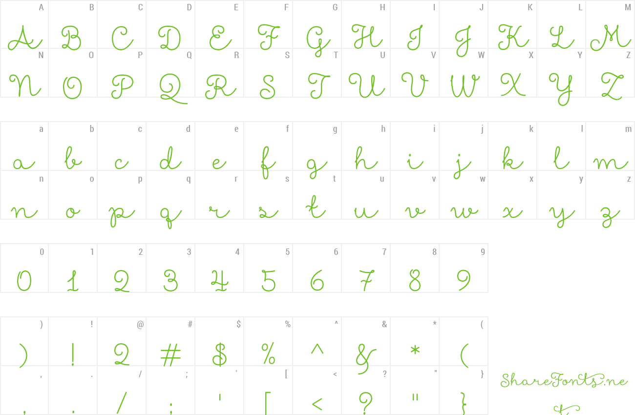 Showcase Font | wfonts.com - download free