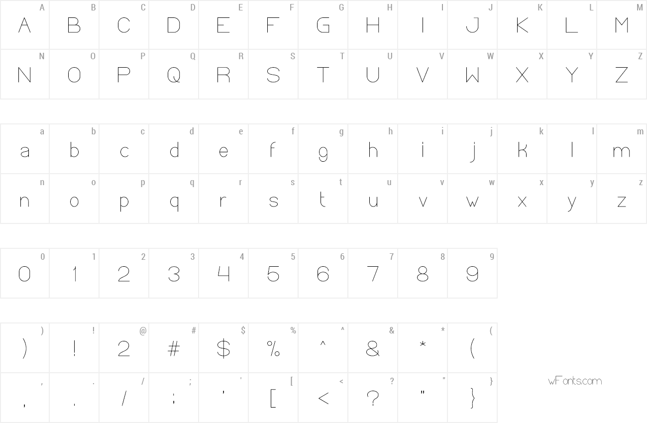 Optical Fiber Font | wfonts.com - download free