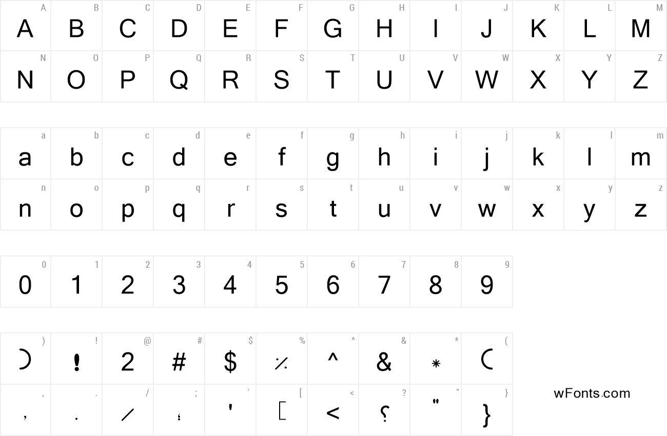 Pen Kufi Font | wfonts.com - download free