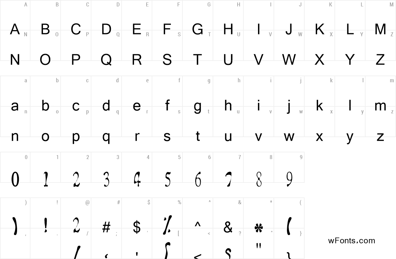 ACS Morgan Bold Font | wfonts.com - download free