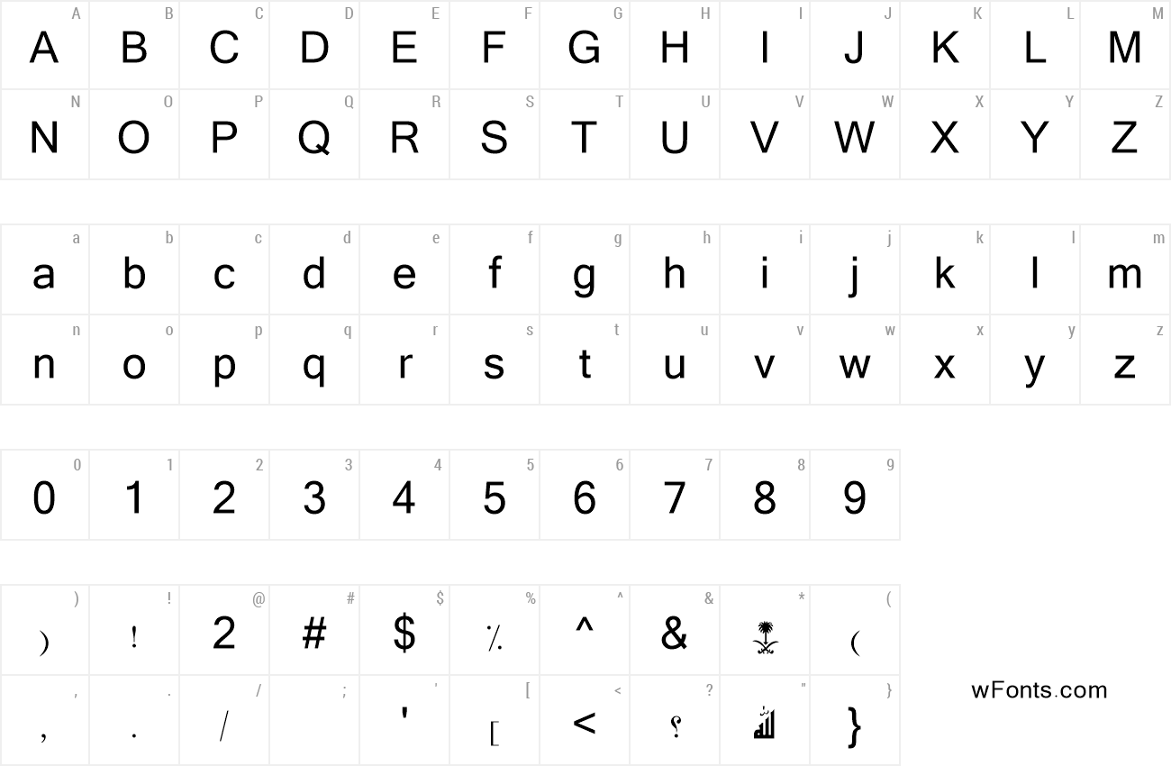 Alawi Kufi Font | wfonts.com - download free