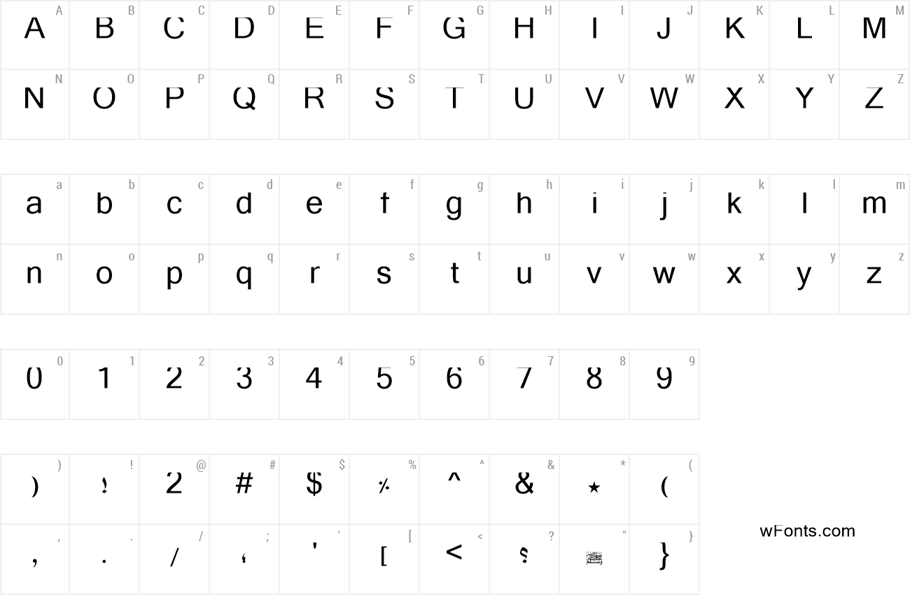 AF_Najed Font | wfonts.com - download free