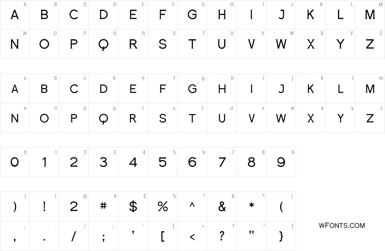 Romanesque Serif Font | wfonts.com - download free