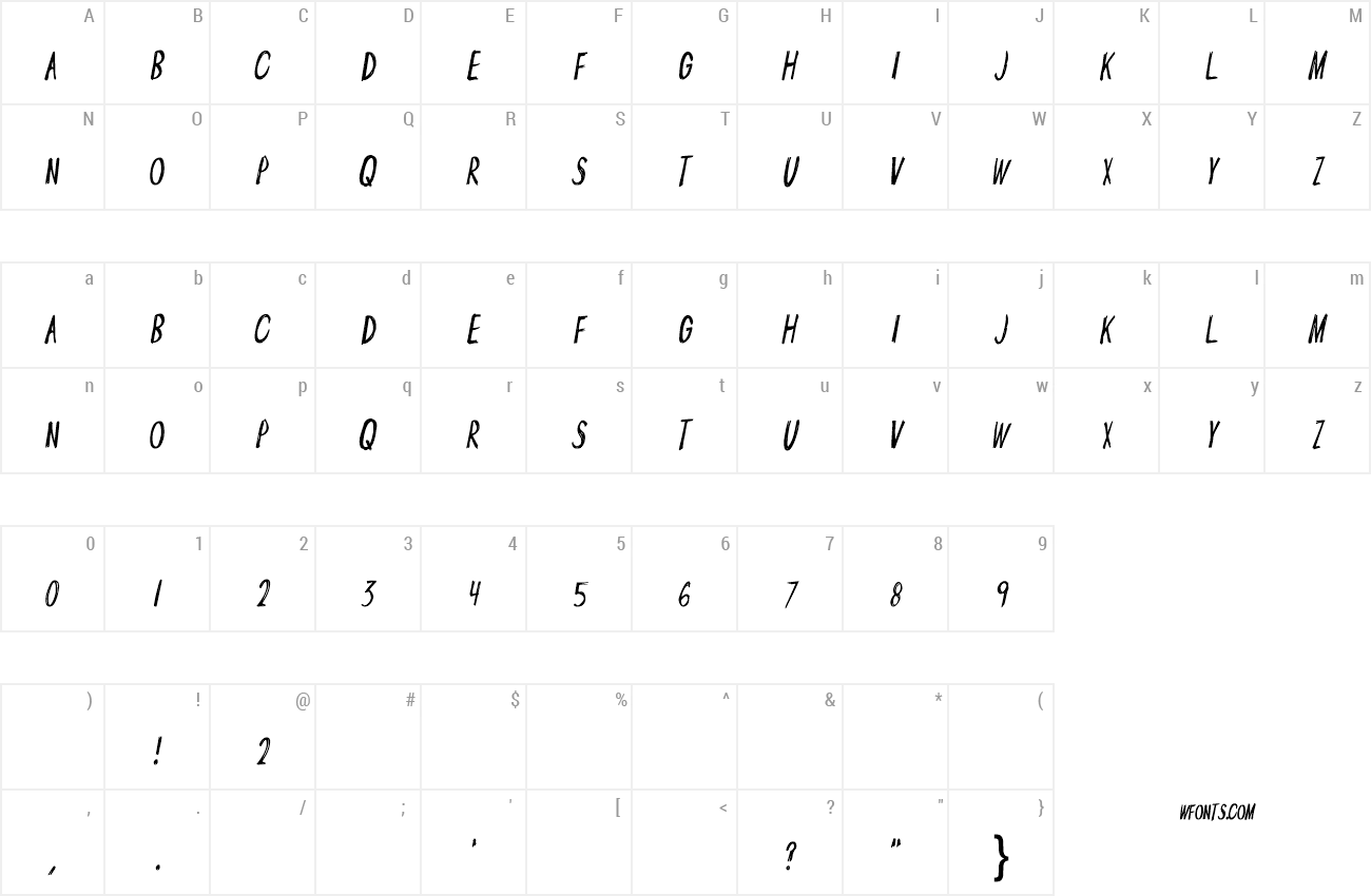 Angry Mob Font | wfonts.com - download free