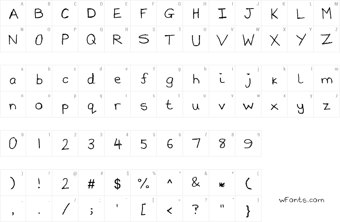 Lost And Found Font | wfonts.com - download free