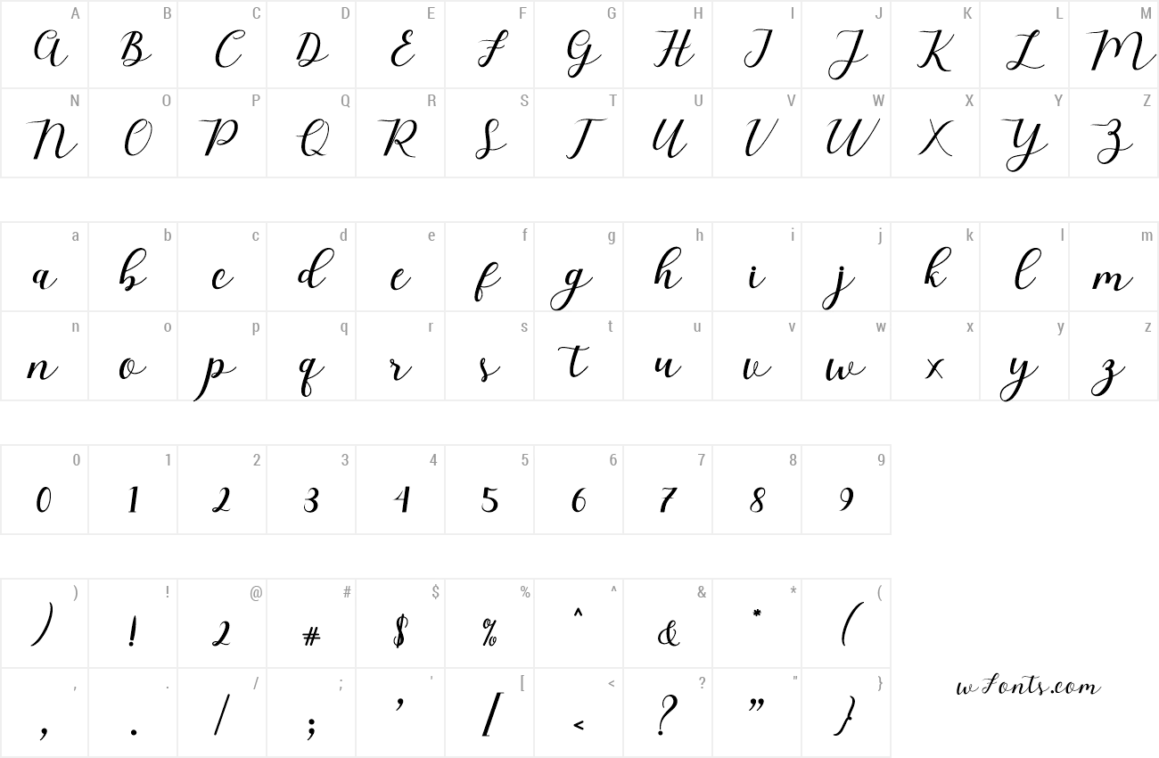 Mylove Script Font | wfonts.com - download free