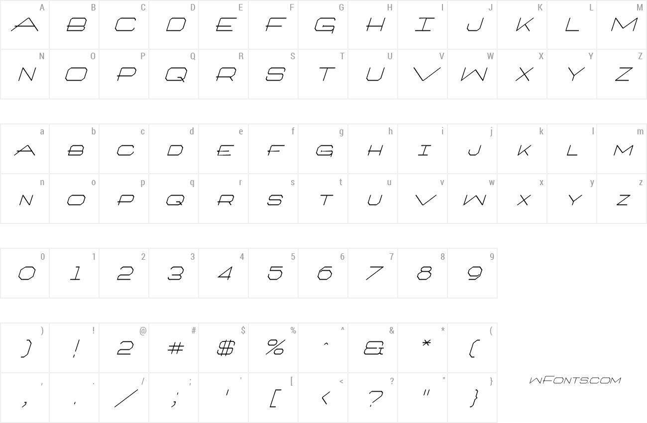 Architext Font | wfonts.com - download free