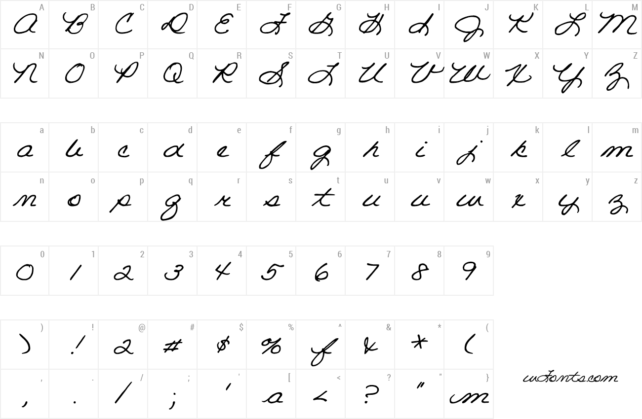 DJB Room Mother Script Font | wfonts.com - download free