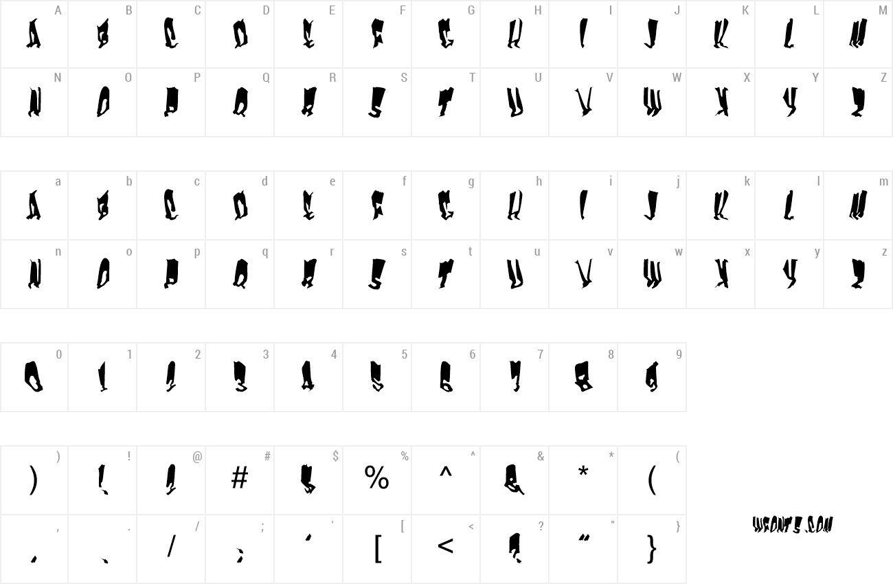 Download Free Font Frankenstein