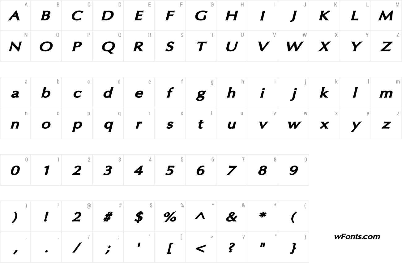 Oregon LDO Extended Black Font | wfonts.com - download free