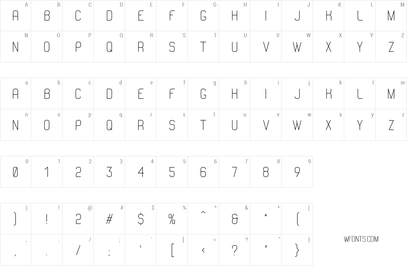 AC Line Font | wfonts.com - download free