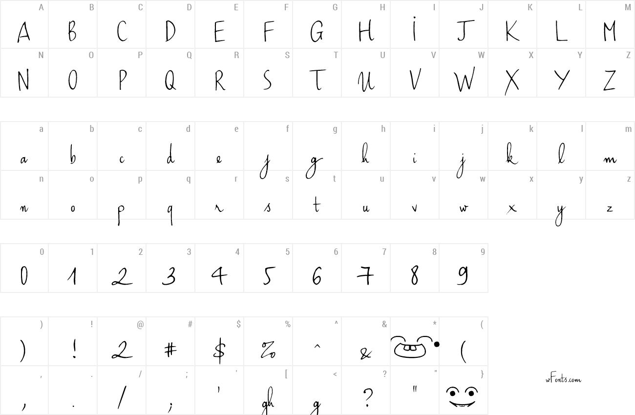 Haikus Script Font | wfonts.com - download free