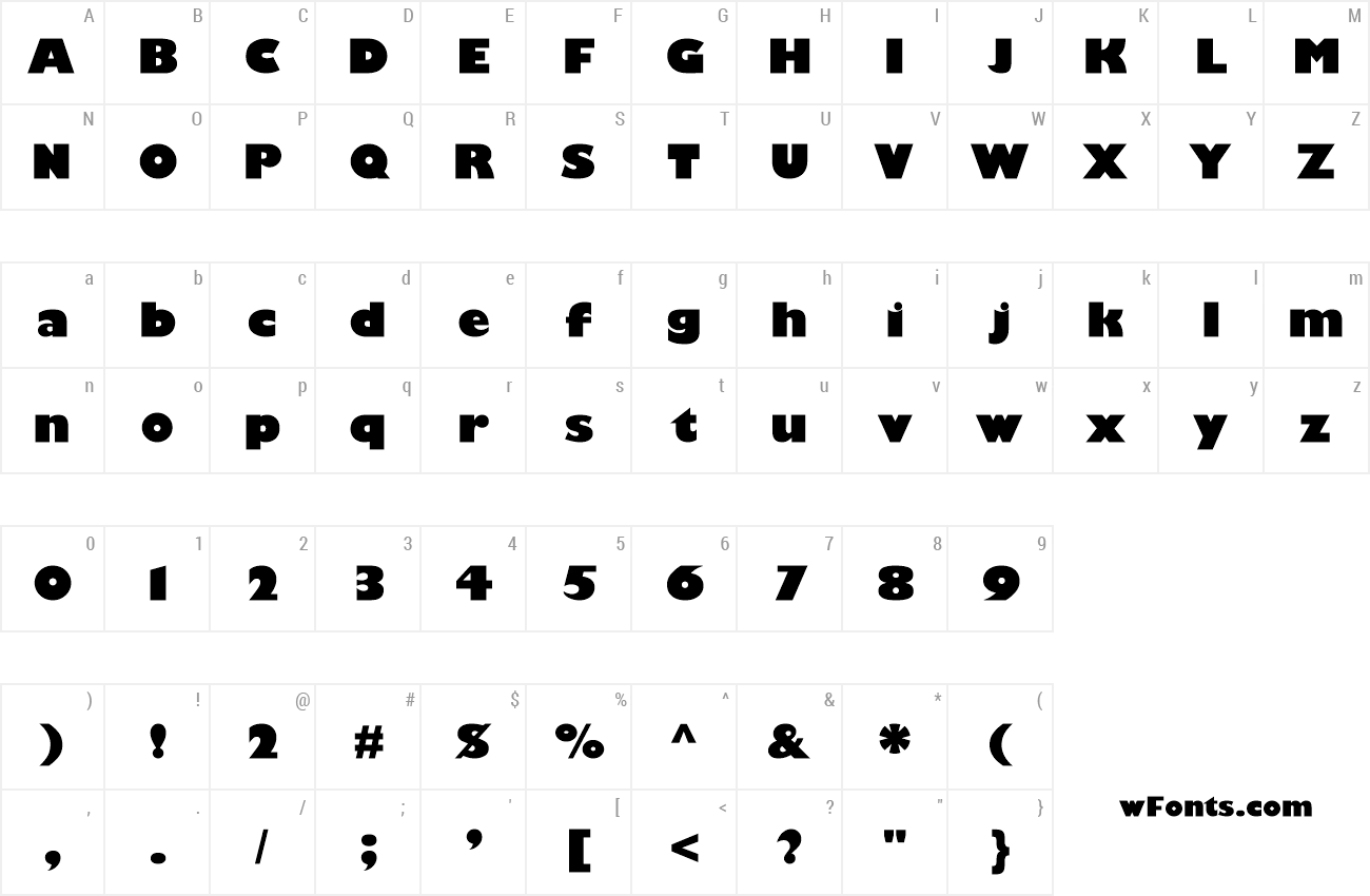 Gilbert Ultra Bold Font | wfonts.com - download free