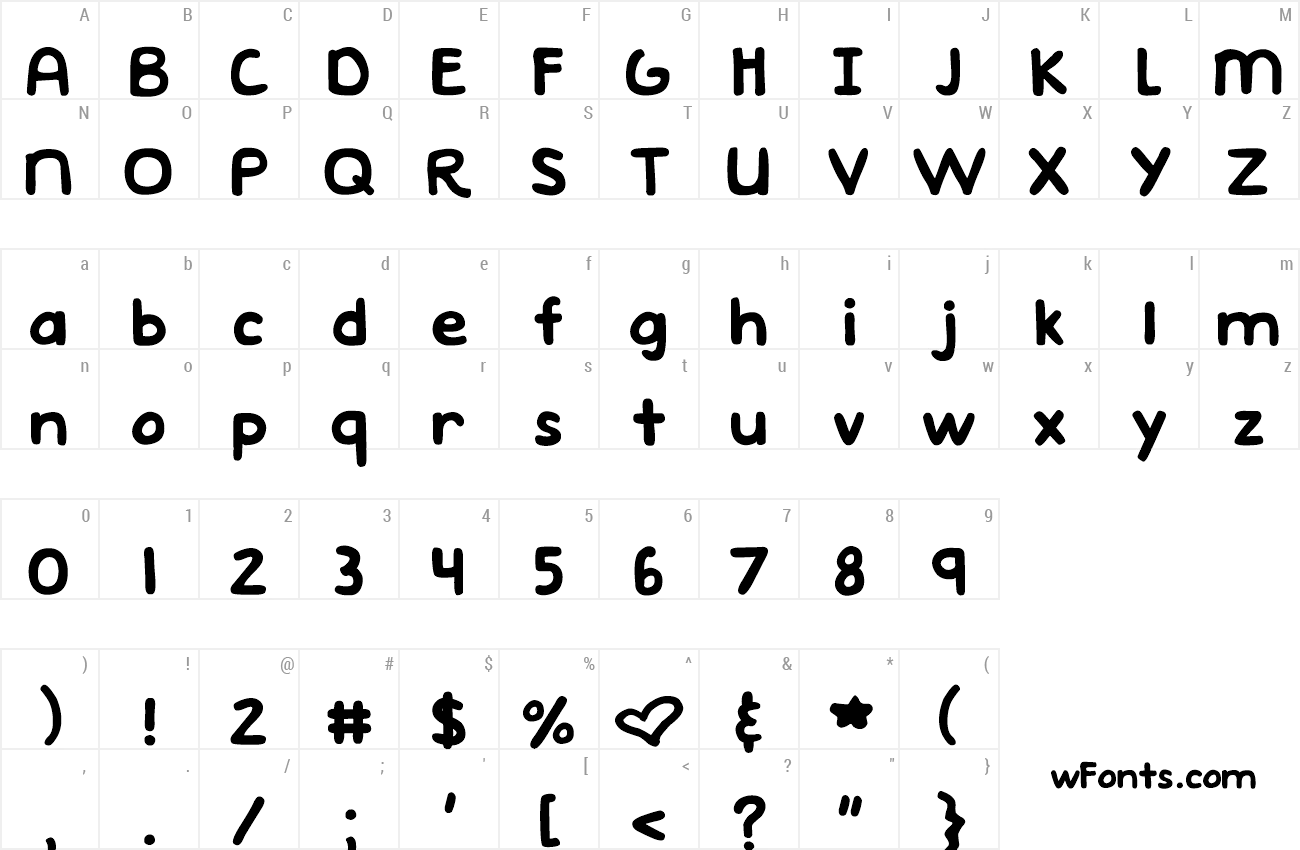 DJB Emphatic Font | wfonts.com - download free