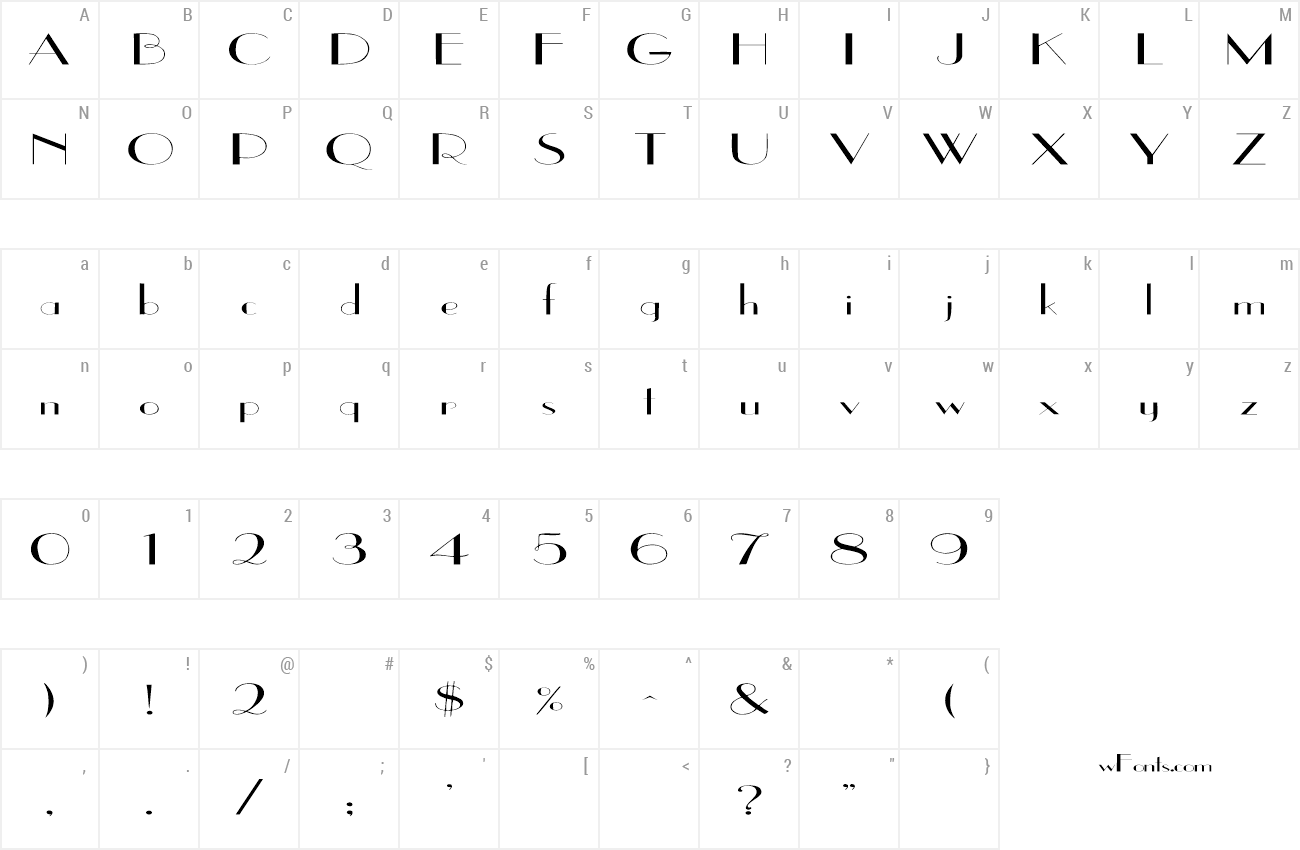 EastSide Ex Font | wfonts.com - download free